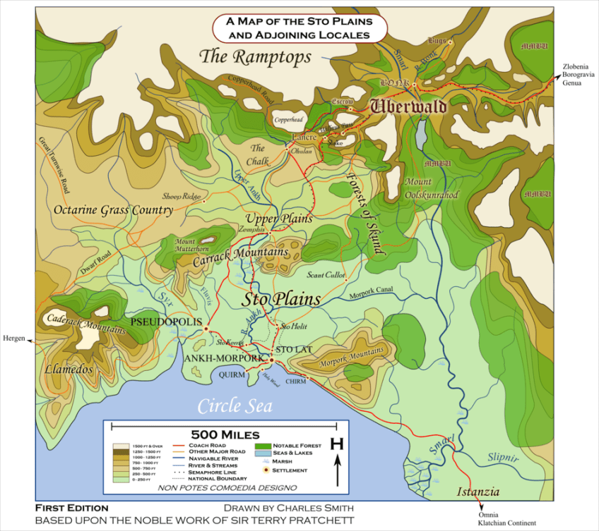 Discworld Map
